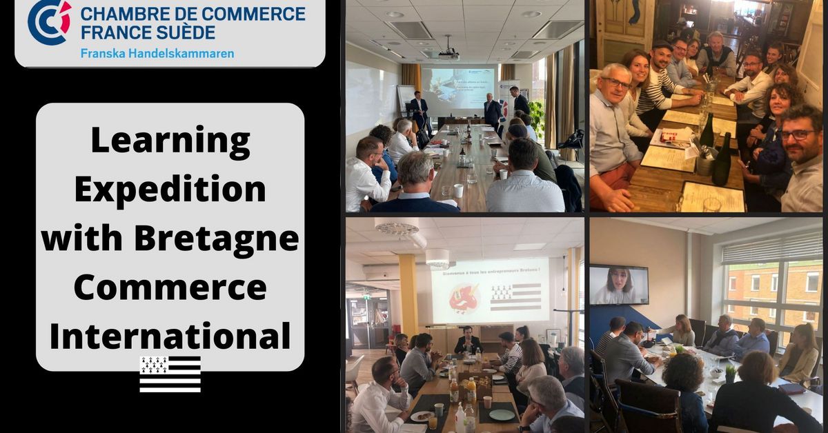 Learning Expedition with Bretagne Commerce International | CCI France Suède